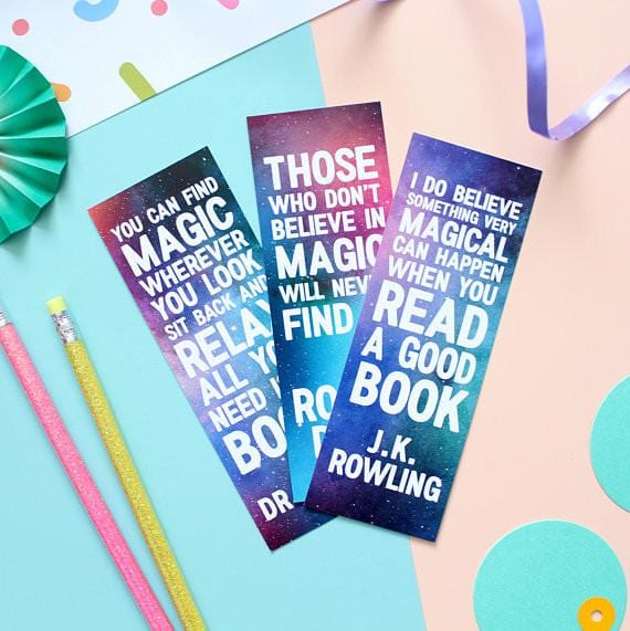 Magic Quotes Bookmark Set | Nook & Burrow