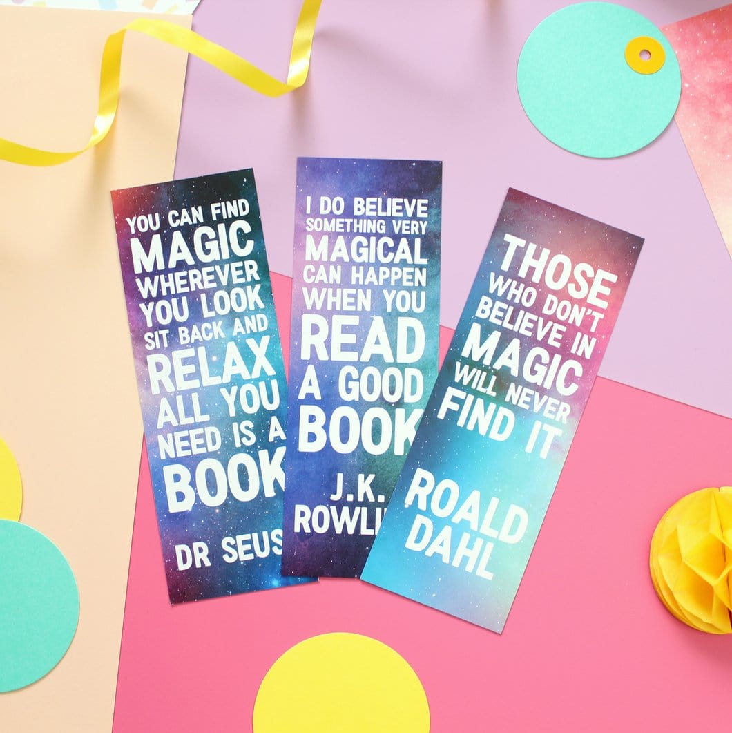 Magic Quotes Bookmark Set | Nook & Burrow